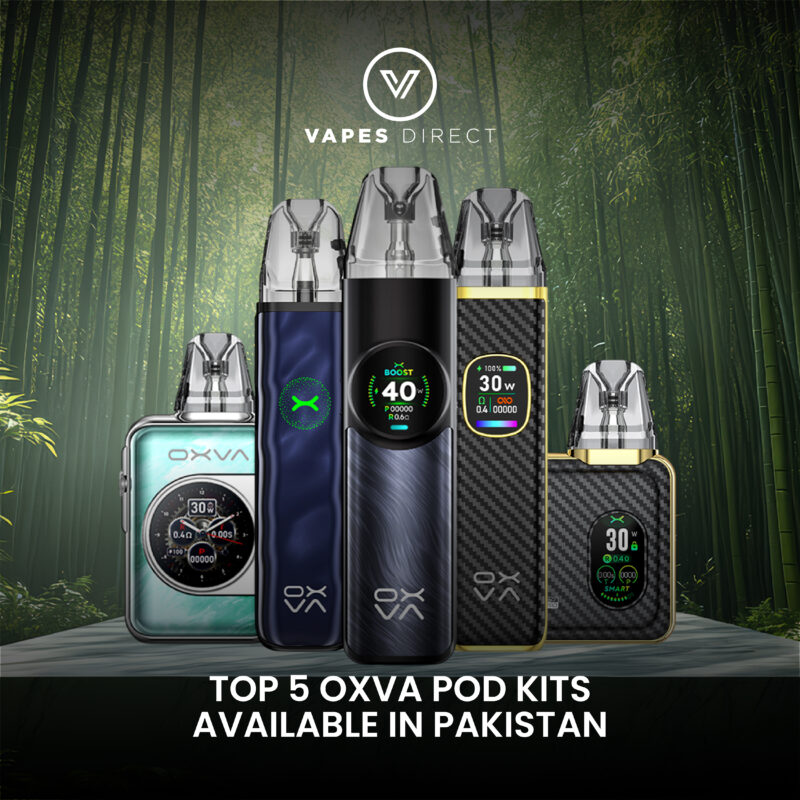Top 5 OXVA Pod Kits Available in Pakistan | Vapes Direct